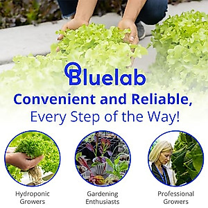 Bluelab CONTPRO Pro Controller for Fully Automated 24/7 Digital Monitor, Dosing, and Data Logging of Hydroponics Reservoir (Base Only, No Pump), includes pH, EC, and temperature probe
