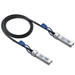 25G SFP28 DAC Cable, 25GBASE-CR SFP+ Twinax Cable, 25Gbps SFP28 to SFP28 Direct Attach Copper(DAC) Passive Cable, for Cisco SFP-H25GB-CU3M, Ubiquiti UniFi UACC-DAC-SFP28, Arista, and More, 3m(10ft)