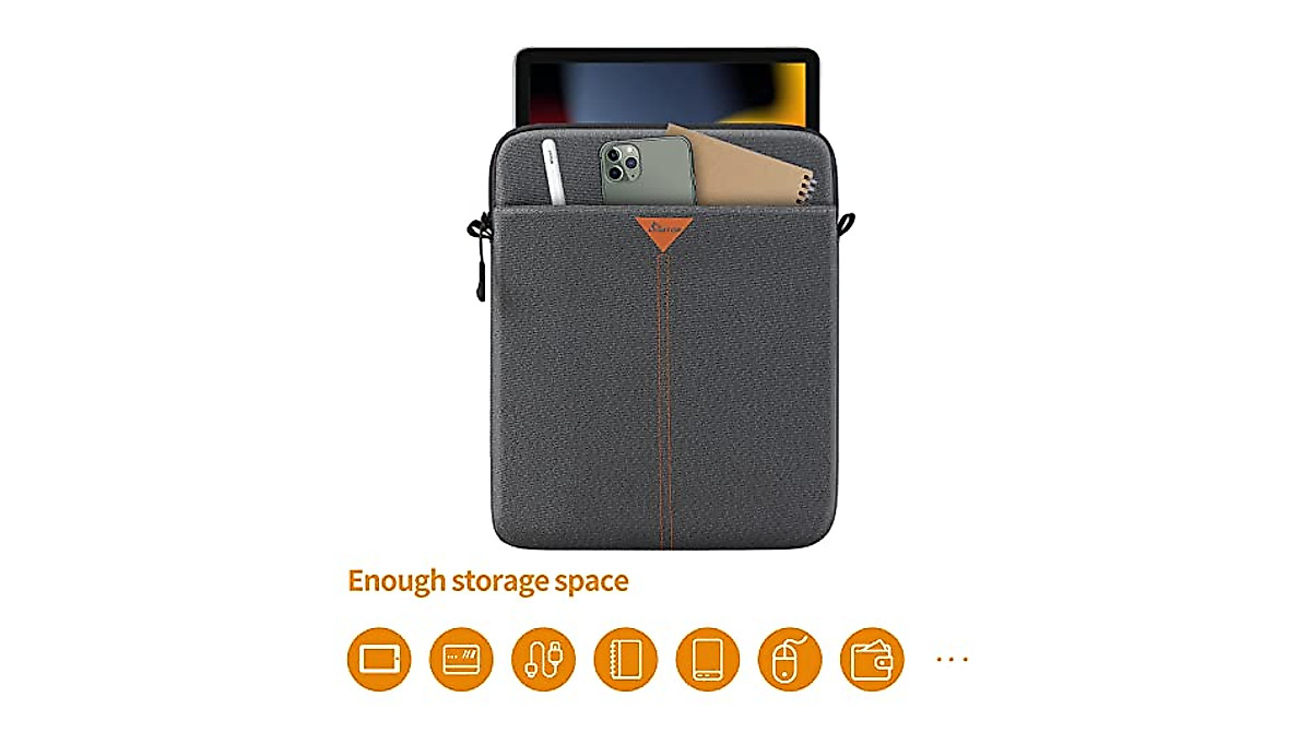 SIMTOP 12.9" iPad Pro Sleeve Bag - Perfect Fit & Protection
