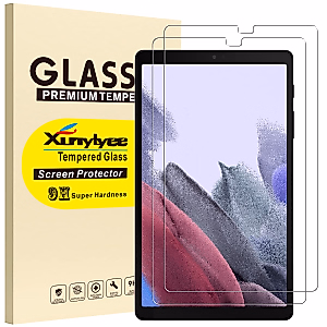 XunyLyee 2-Pack, Screen Protector for Samsung Galaxy Tab A7 Lite 8.7 inch Bubble Free Tempered Glass Film