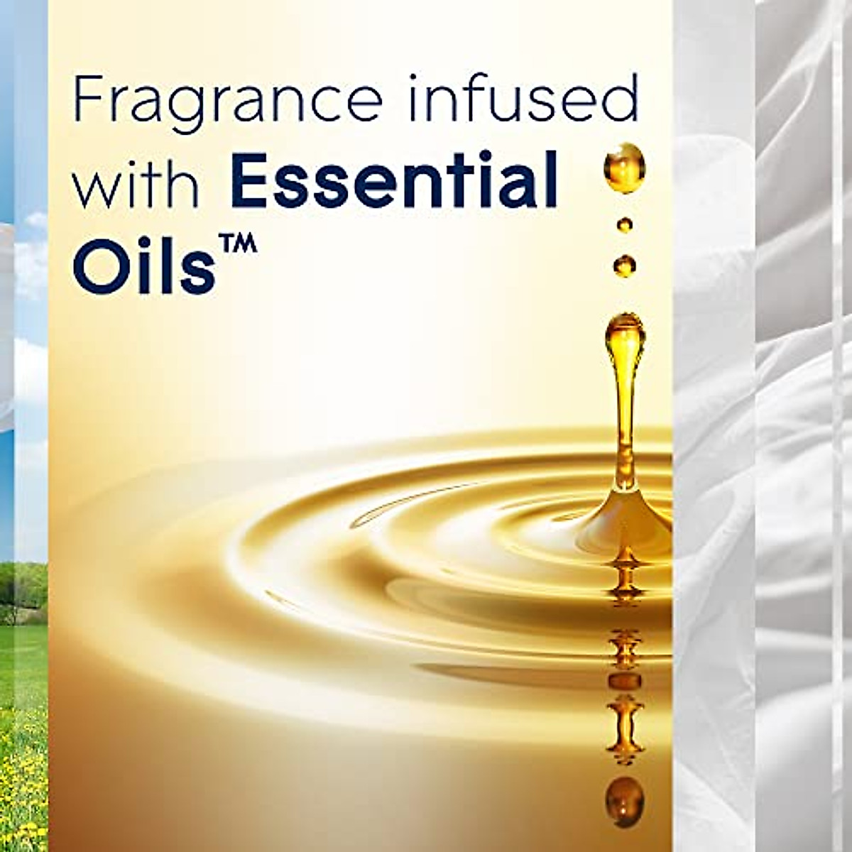 Glade Candle Jar, Air Freshener, Clean Linen, 3.4 Oz