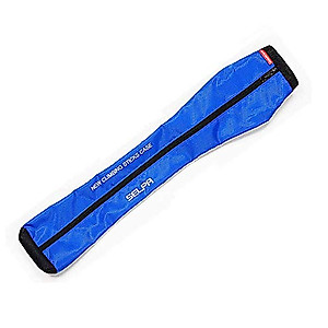 Chris.W Portable Trekking Pole Carrying Bag Storage Bag Pouch with Zipper for Walking Stick Hiking Poles Travel Case(Blue)