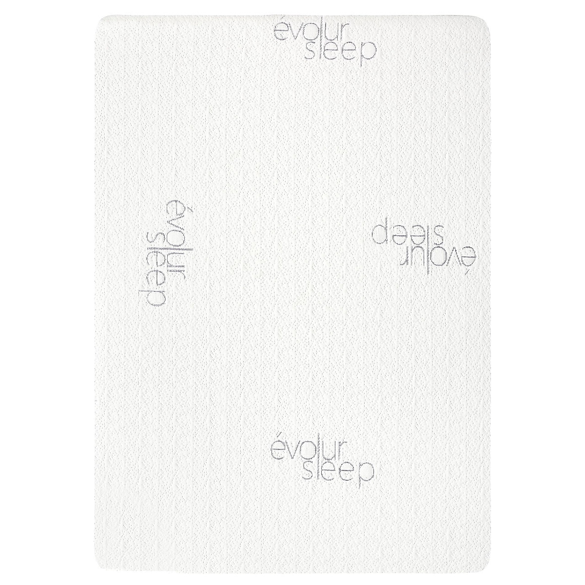 Evolur Portable Crib Tencel Waterproof Mattress Protector Pad and Fitted Sheet, White (2 Pack)