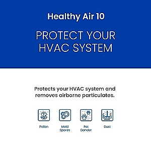 AprilAire 401 Replacement Furnace Filter for AprilAire 2400, Space-Gard 2400 Whole-House Air Purifiers - MERV 10, 16x25x6 Air Filter (Pack of 1)