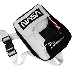 Ripple Junction NASA Flag Sling Bag Over the Shoulder for Adult Men, Women