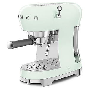 Smeg Manual Espresso and Tamper Set (Pastel Green)