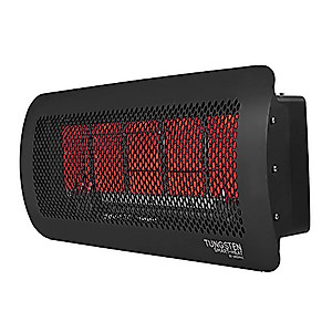 Bromic Heating Tungsten 500 Smart-Heat Gas 5 Burner Radiant Infrared Patio Heater, Natural Gas, 43000 BTU