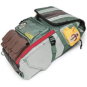 Boba Fett Mando Travel Backpack Rucksack Schoolbag Cosplay Halloween