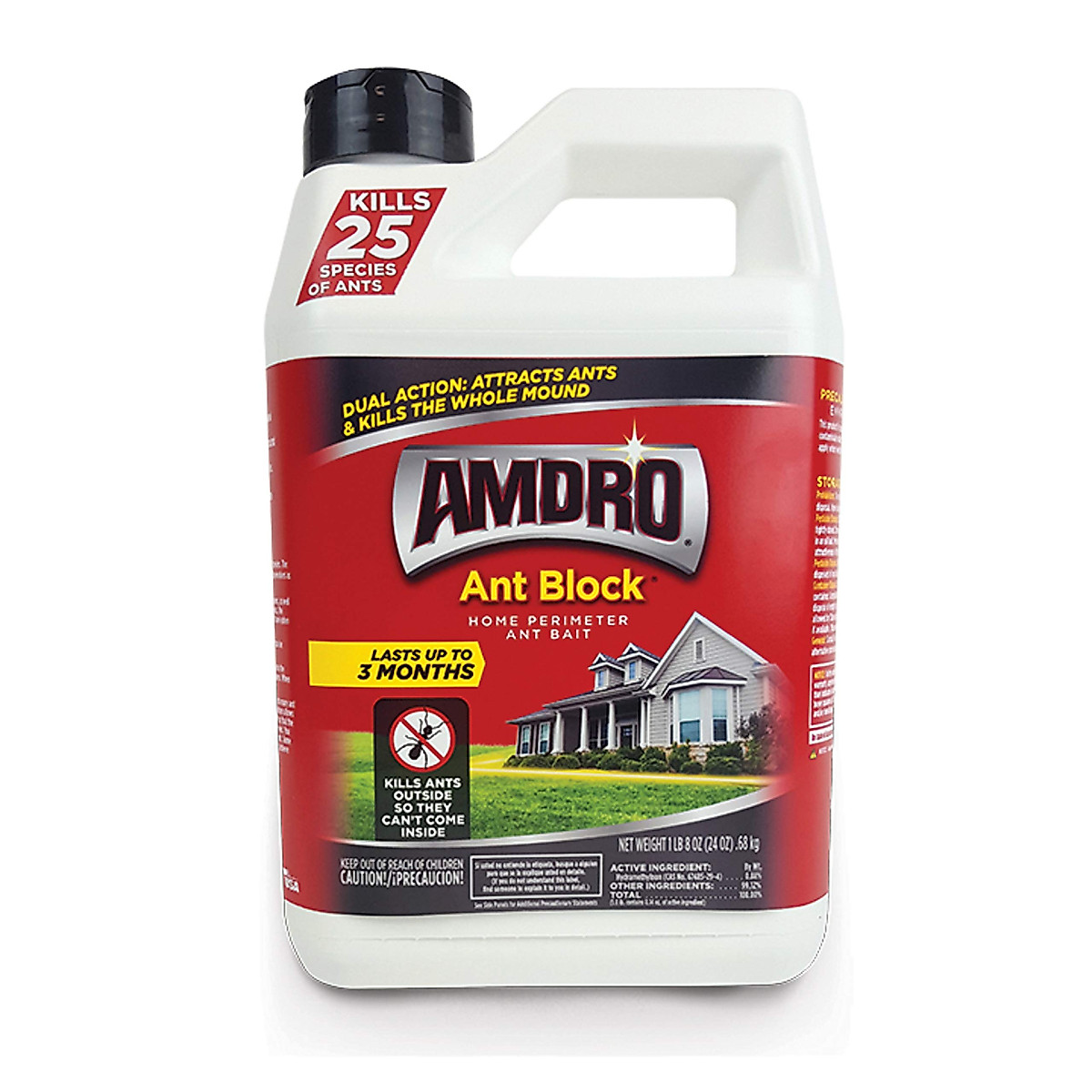 Amdro Ant Block Home Perimeter Ant Bait Granules 24 Ounces