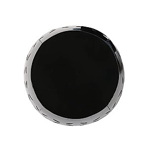 Christopher Knight Home Lilac Dione Outdoor 12" Iron Side Table, Black