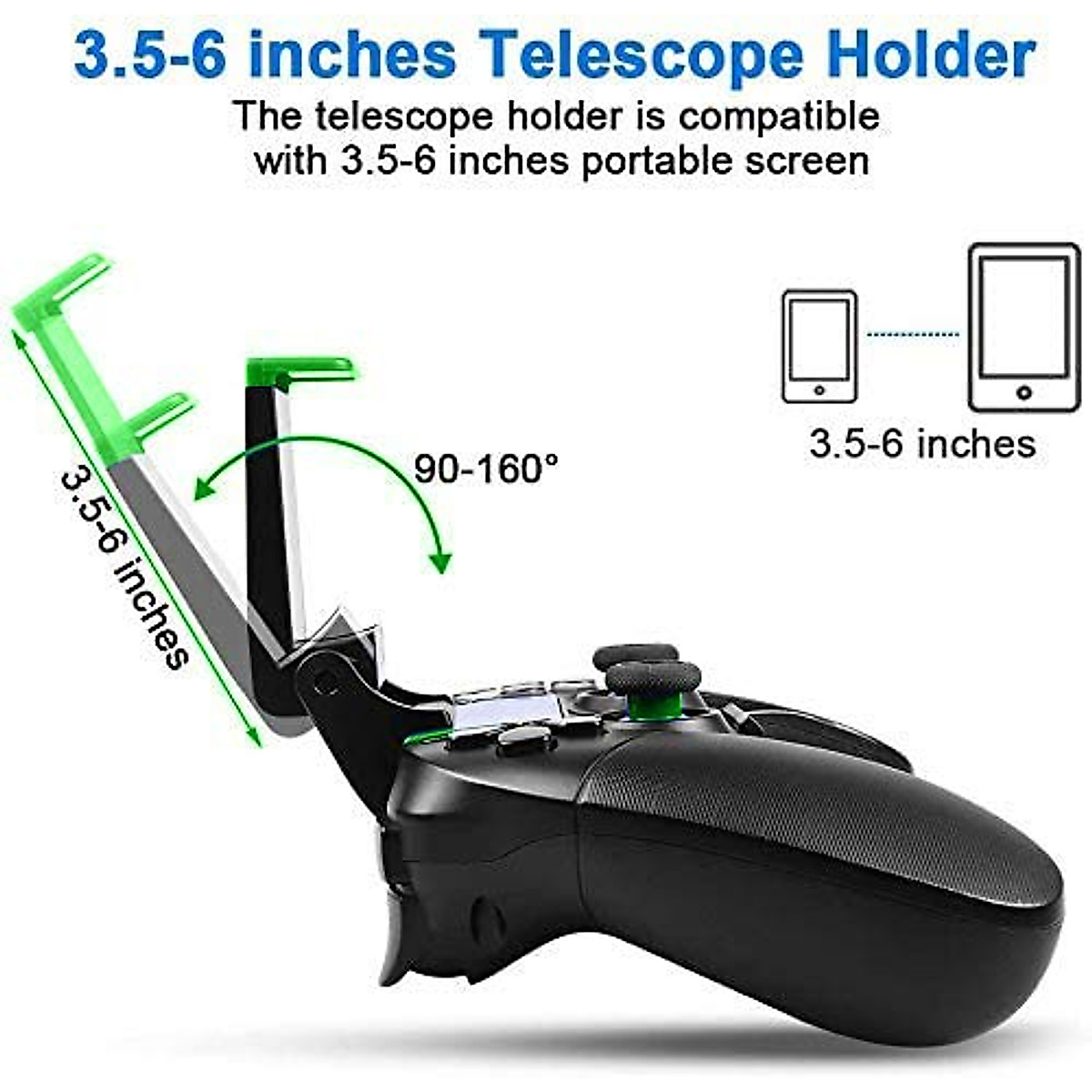 Mobile Game Controller,BestOff Wireless Controller Gamepad Compatible with iOS Android iPhone iPad Samsung Galaxy (does not support above ios 13.4)