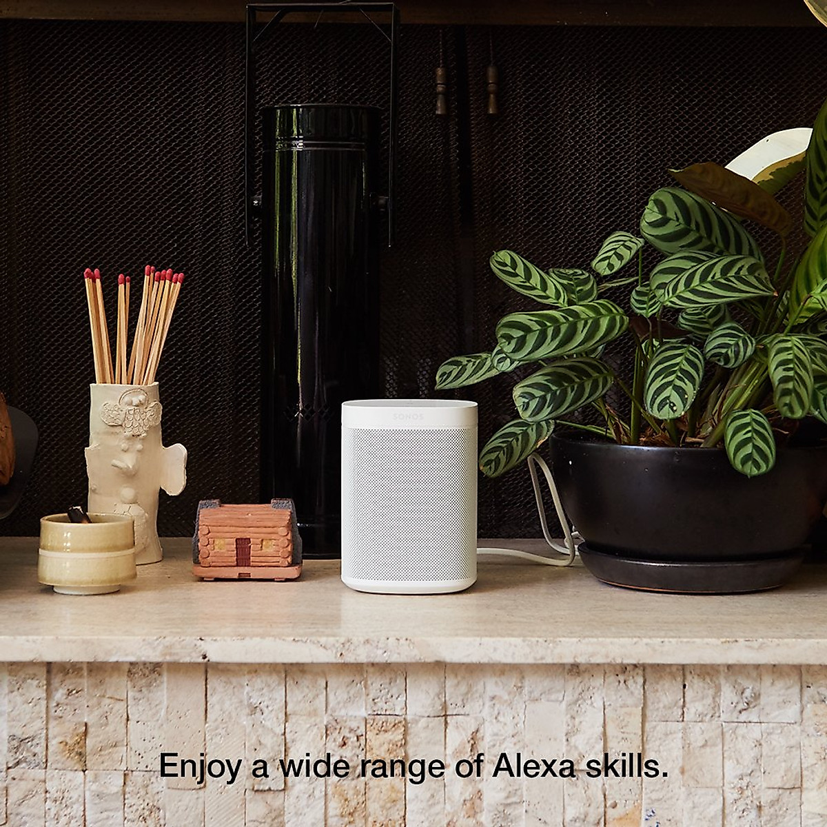 All-new Sonos One – Voice Controlled Smart Speaker Amazon Alexa Built in (White)
