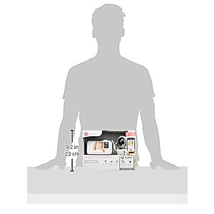 Motorola MBP854CONNECT Dual Mode Baby Monitor with 4.3-Inch LCD Parent Monitor and Wi-Fi Internet Viewing, 720p