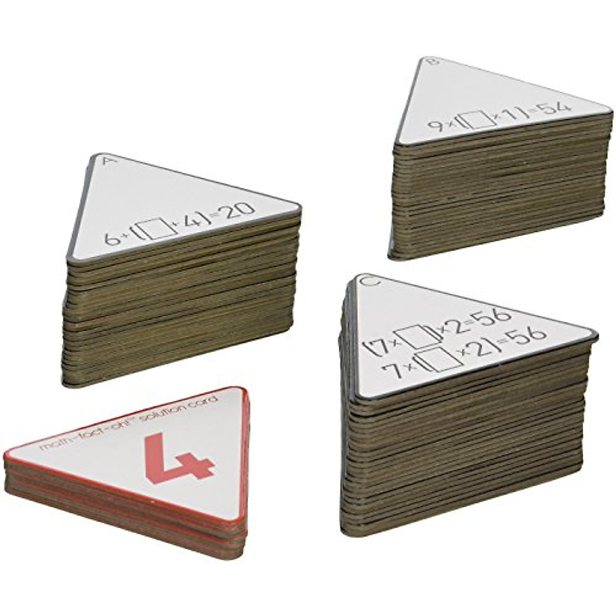 Learning Advantage 2174 Math-Fact-Oh! Properties