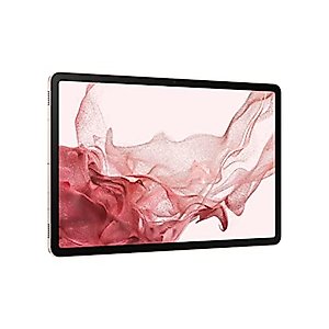 SAMSUNG Galaxy Tab S8 11” 128GB WiFi 6E Android Tablet w/ Large LCD Screen, Long Lasting Battery, S Pen Included, Ultra Wide Camera, US Version, Pink Gold