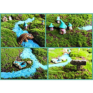 HYG Miniature Fairy Garden Accessories, Figurines, Landscape Set Selected Fairy Garden / Mini Figurines Kits, Potted Horticulture Ornaments Garden Decoration