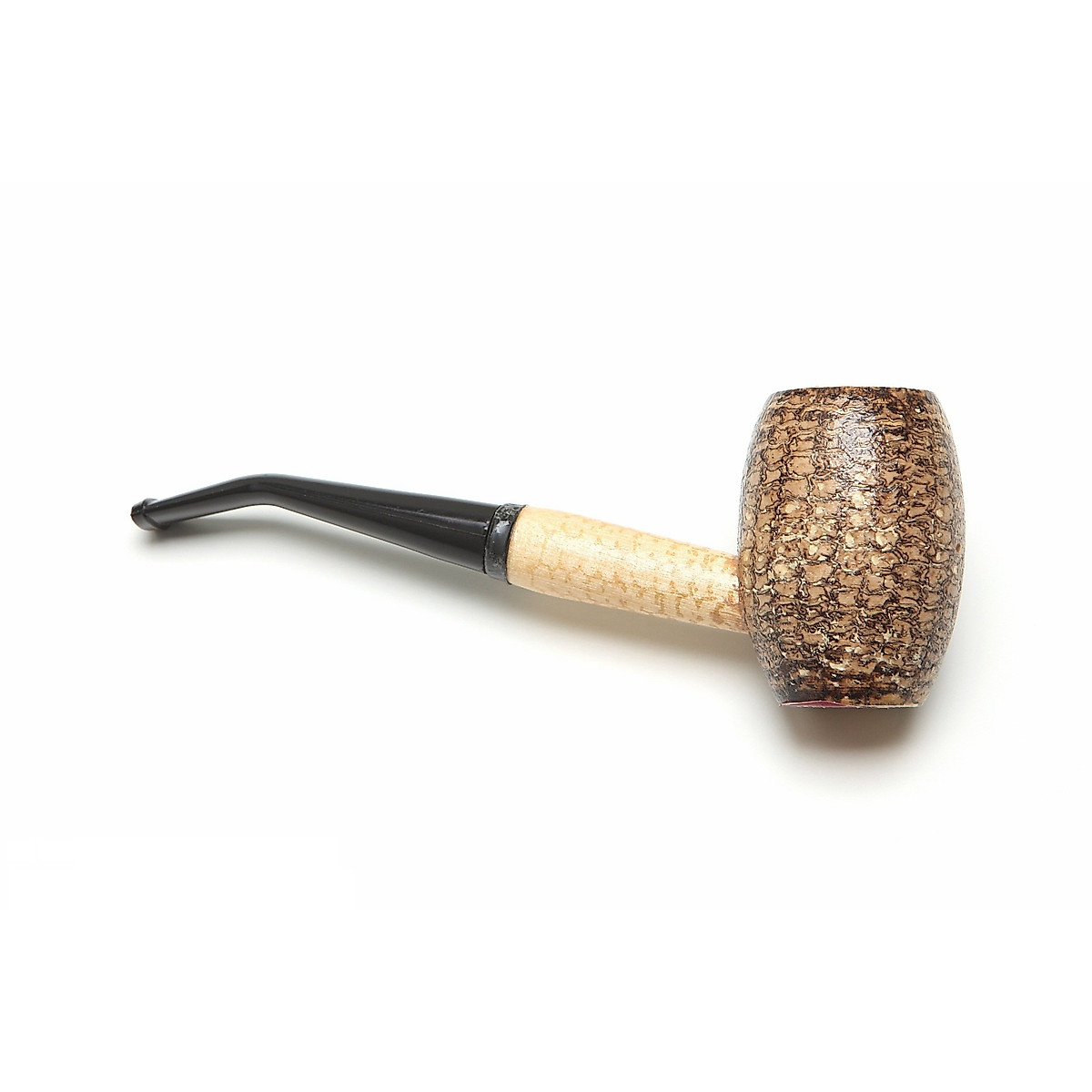 Missouri Meerschaum - Country Gentleman Corn Cob Tobacco Pipe - Bent Bit