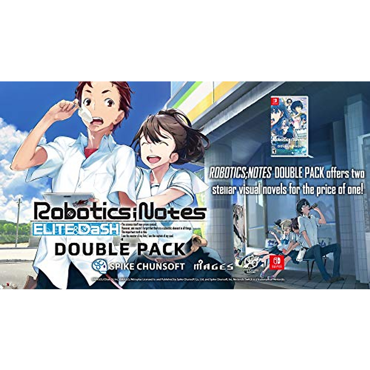 ROBOTICS;NOTES ELITE & DaSH Double Pack - Nintendo Switch