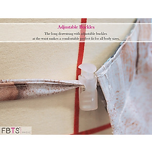 FBTS Basic Pack of 3 Adjustable Aprons for Women and Men, Water Resistant Aprons with 2 Pockets for Kitchen Cooking Baking Housework BBQ Drawing