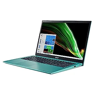 Acer Aspire 3 Laptop (15.6" FHD, Intel Core i3-1115G4, 36GB RAM, 1TB SSD, UHD Graphics), Home & Education, 9.5-Hr Long Battery Life, Wi-Fi 5, Webcam, Bluetooth, IST HDMI, Win 11 Home, Teal Blue