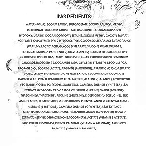 SEVEN Haircare KENTE BOND Shampoo for Split Ends + Damaged Hair, Sulfate Free, Cruelty Free with Green Tea, Guar & Pro Vitamin B5 for Men & Women, Made in USA, 10.8 oz.