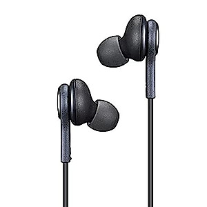 2022 Wired Earbuds Stereo Headphones for Samsung Galaxy S22 Ultra S21 Ultra S20 Ultra 5G, S10,Note 10, Note 10+ - Designed by AKG - with Microphone and Volume Remote Type-C Connector-Black