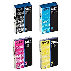 Epson748 High Capacity Ink Cartridge Complete Color Set
