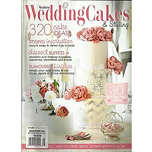 MODERN WEDDING CAKES & STYLING MAGAZINE, 16th EDITION LIKE NEW CONDITION