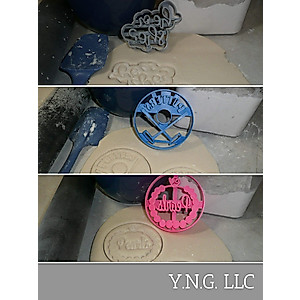 PUTTERS OR PEARLS GENDER REVEAL BABY SHOWER SET OF 3 COOKIE CUTTERS MADE IN USA PR1436