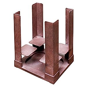 Homey Plastic Industrial Newspaper Raised Wood Carving