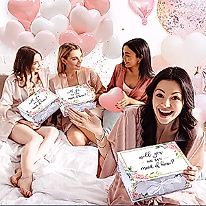 Gemwi Maid of Honor Spa Gift Box, Maid of Honor Stemless Champagne Flutes, Maid of Honor Proposal, Will You Be My Maid of Honor, Bridal Party, Wedding or Bachelorette Party