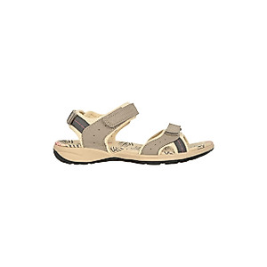 Mountain Warehouse Athens Printed Womens Sandals Beige Womens Shoe Size 8 US