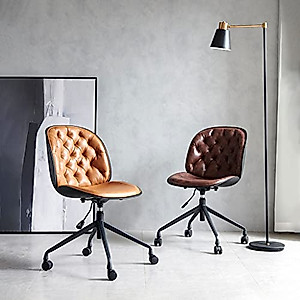 MACIUM Tall Bar Stools Bar Chair Computer Chair Office Lifting Swivel Chair Nordic Simple Desk Chair Backrest Home Leisure Bar Chair Barstools (Color : E)