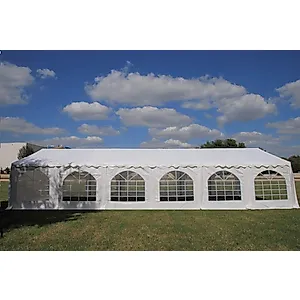 DELTA 40'x20' Budget PE Tents for Parties, Party Tent, Wedding Tent,Outdoor Event Canopy,Outdoor Canopy, carpas para Fiestas with Waterproof Top Cover, Removable Window Walls
