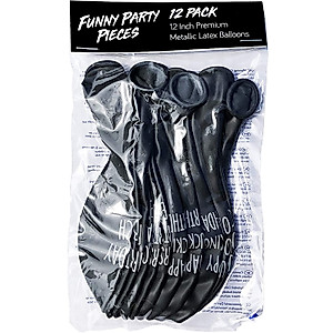 Funny Party Pieces Abusive Birthday Balloons - Pack Of 12 Different Funny Offensive Balloons (For Her)