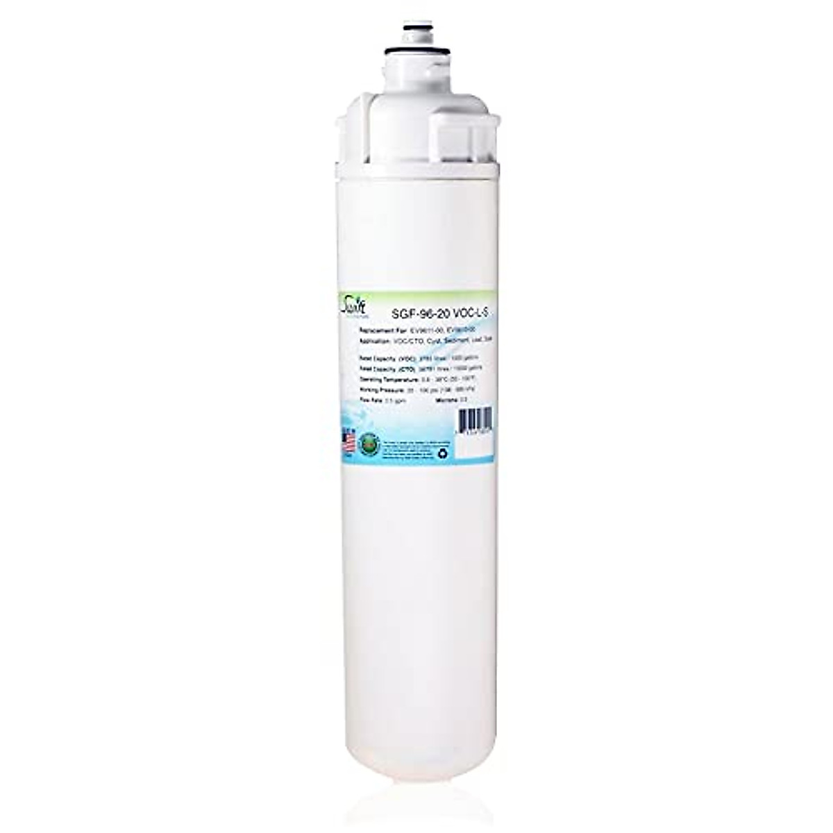 Swift Green Filters SGF-96-20 VOC-L-S Compatible for EV9611-00,EV9610-00,EV9612-11,EV9612-16 Commercial Water Filter (3 Pack),Made in USA