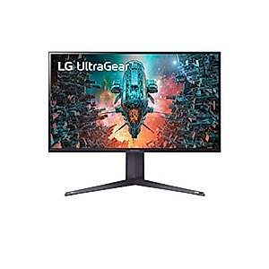 LG UltraGear UHD 32-Inch Gaming Monitor 32GQ950-B, Nano IPS 1ms (GtG) with ATW, VESA DisplayHDR 1000, NVIDIA G-SYNC, and AMD FreeSync, 144Hz, Black (Renewed)