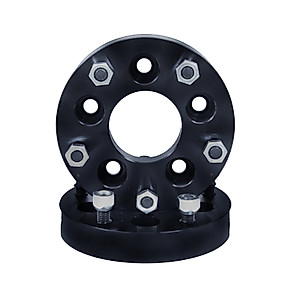 Rugged Ridge 15201.07 Wheel Adapter Kit, 1.375 Inch, 5x5 to 5x5.5 Bolt Pattern , Black