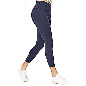Lululemon Wunder Under Hi Rise 7/8 Tight Yoga Pants (Midnight Blue, 4)