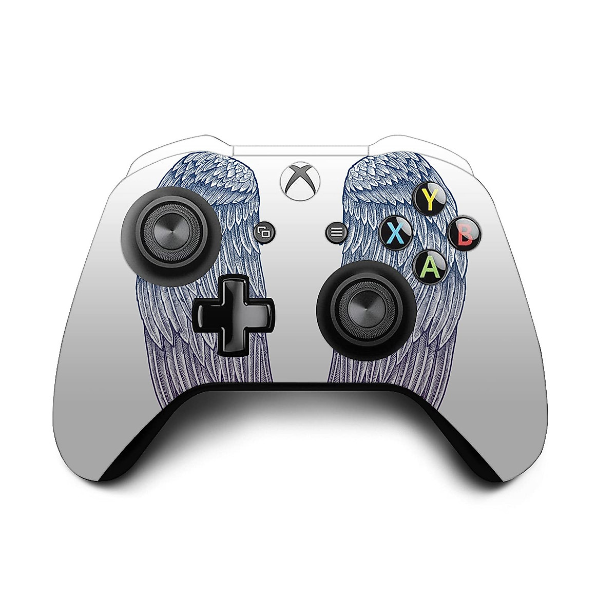 Head Case Designs Officially Licensed Rachel Caldwell Angel Wings Art Mix Vinyl Sticker Gaming Skin Decal Cover Compatible With Xbox One X Console and Controller Bundle