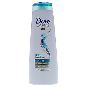 Dove Nutritive Solutions Moisturizing Shampoo for Normal to Dry Hair Daily Moisture Formulated with Pro-Moisture Complex for Manageable and Silky Hair, 12 Oz, Pack of 2