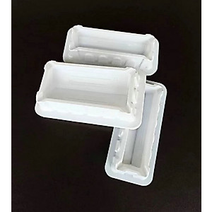 10ml Reagent Reservoir - Polystyrene, White,RNase/DNase Free & Pyrogen Safe(Pack of 50)