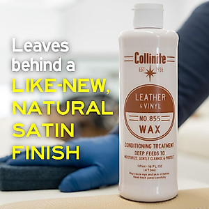 Collinite No. 855 Leather & Vinyl Wax, 16 Fl Oz - 1 Pack