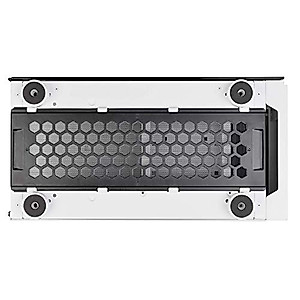 Thermaltake H200 Tempered Glass Snow Edition RGB Light Strip ATX Mid Tower Case with One 120mm Rear Fan Pre-Installed CA-1M3-00M6WN-03