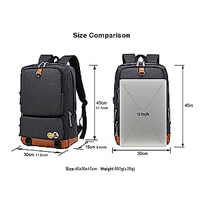 UMocan Student Graphic Bookbag Anime Laptop Bag-Large Capacity Knapsack with USB Charge Port for Teen