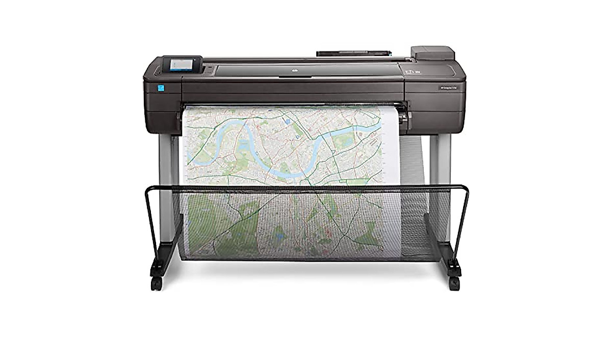 HP DesignJet T730 36" Wireless Plotter - Security Features