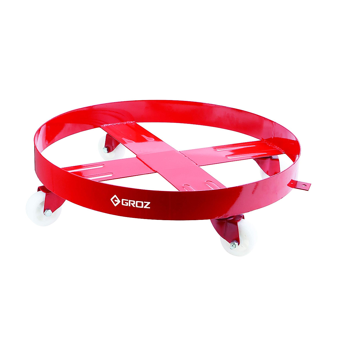Groz 44379 Heavy Duty Drum Dolly for 55 Gallon Drums, 900 Pounds Capacity