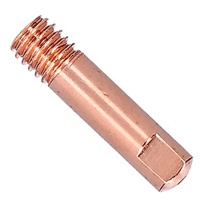 Welding Nozzle, Good Conductivity 20Pcs Contact Tip for Welder for Industry for CO2