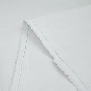 1 Yard 8 oz White Denim Fabric for Sewing, Crafting Stylish White Denim Fabric by The Yard Jean Material White Jean Fabric (60''x36'')