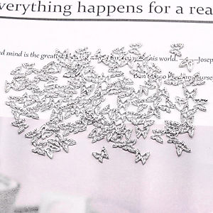 YECIRALA 90 Pieces 3D Butterfly Nail Charms for Nail Art 3D Butterfly for Nails Gold Silver Rose Gold Butterfly Charms for Acrylic Nails Craft Accessories for Women Girls Jewelrys Decorations